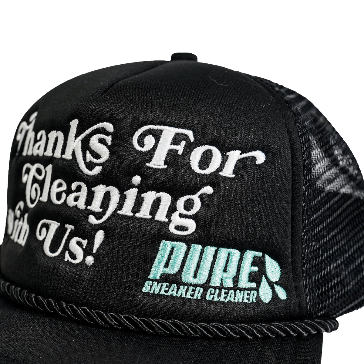 “Thanks For Cleaning With Us” Trucker Hat – PureSneakerCleaner